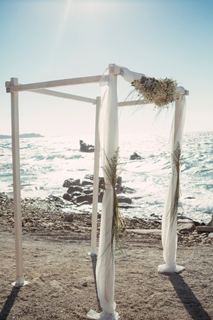 Γαμος σε παραλια στη Μυκονο | Helena & Andre - Love4Weddings