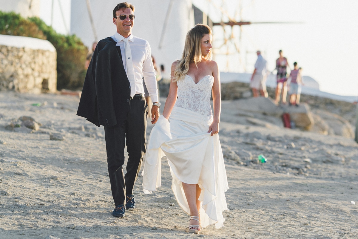 Elegant & chic γαμος στη Μυκονο | Rossella & Σπυρος - Love4Weddings