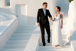 Γαμος στην Σαντορινη | Maria & Dimitri - Love4Weddings