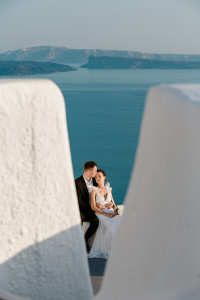 Γαμος στην Σαντορινη | Maria & Dimitri - Love4Weddings