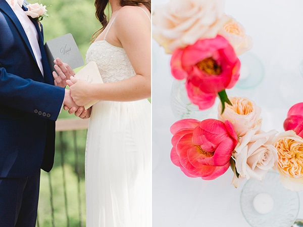 Γαμος στην εξοχη με πολυχρωμα λουλουδια - Love4Weddings