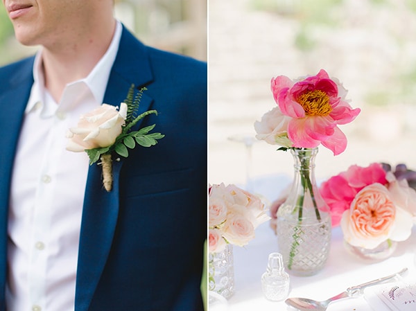 Γαμος στην εξοχη με πολυχρωμα λουλουδια - Love4Weddings
