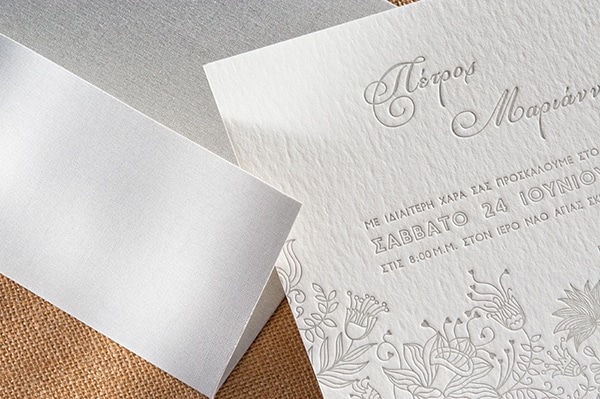 Προτασεις για chic vintage προσκλητηρια γαμου | Biniatian - Love4Weddings