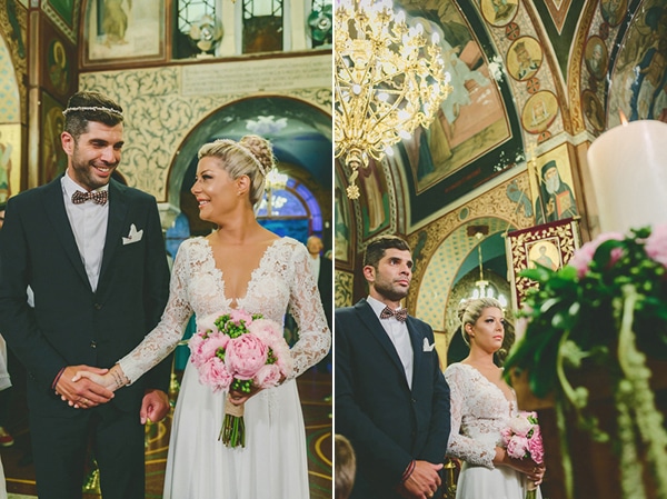 Vintage γαμος με ροζ παιωνιες | Εφη & Δημητρης - Love4Weddings