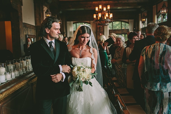 Ονειρεμένος γάμος το χειμώνα σε λίμνη - Love4Weddings
