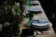 Modern greenery inspired styled shoot - Love4Weddings