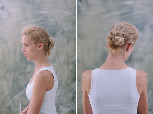 Πως να κανετε χτενισμα με χαμηλο κοτσο | step by step - Love4Weddings