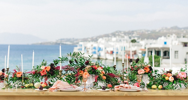 Ιδεες για τη διακοσμηση γαμου με φρουτα - Love4Weddings